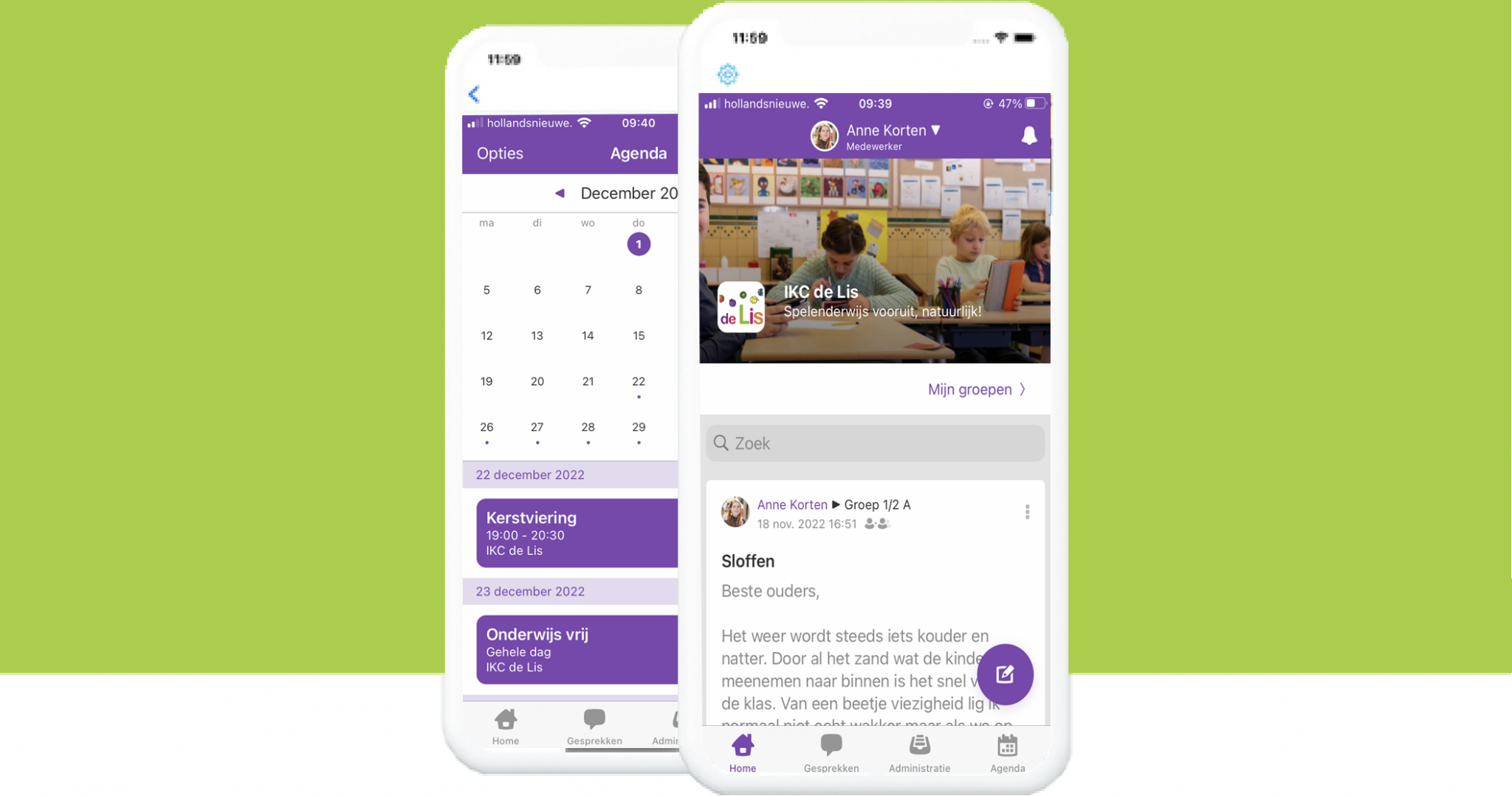 Startpagina - De Lis